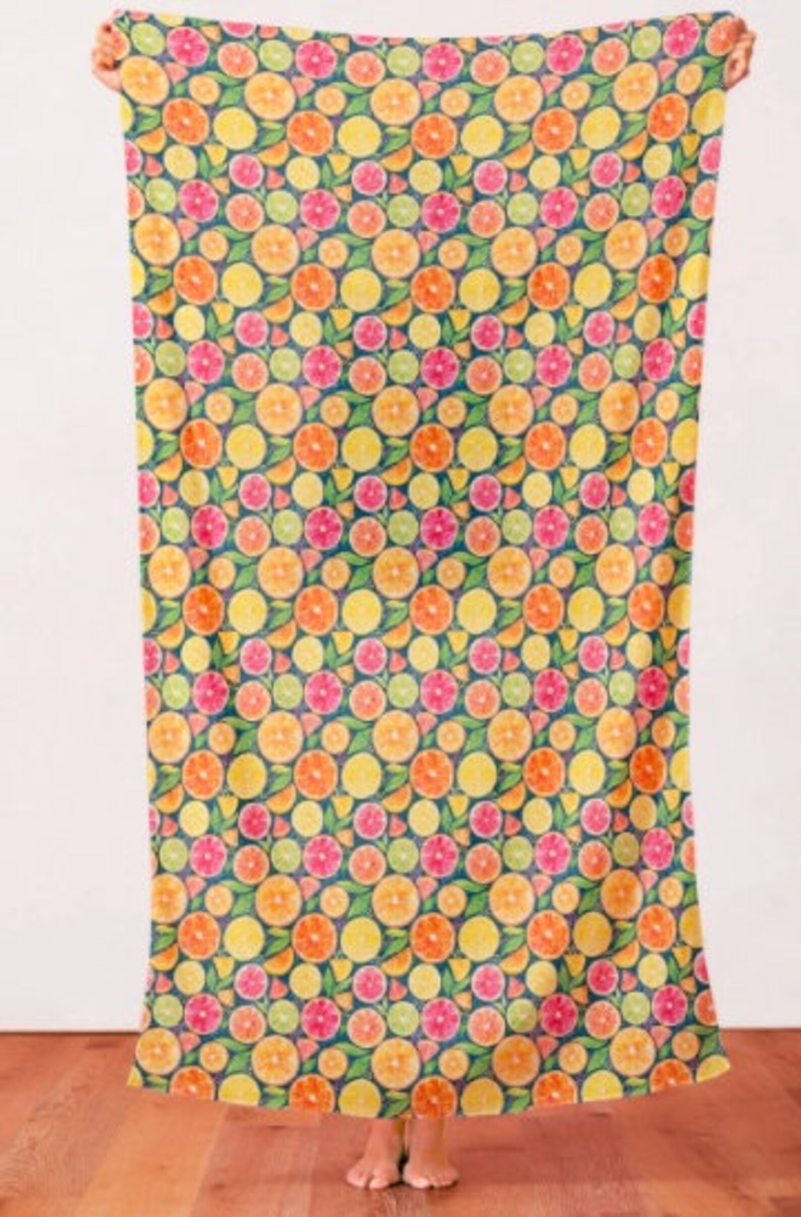 Citrus Mix Navy Sweet & Sour Paintbrush Studio Cotton - Etsy