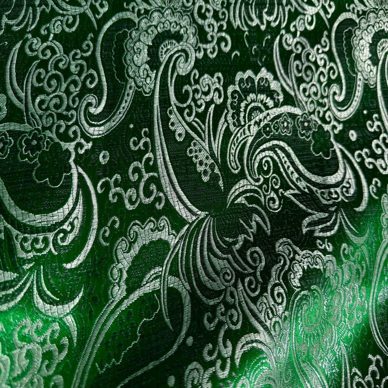 Paisley Material Jacquard - Etsy