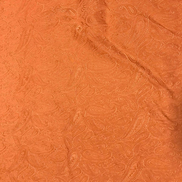 Persimmon Dyed Fabric - Etsy
