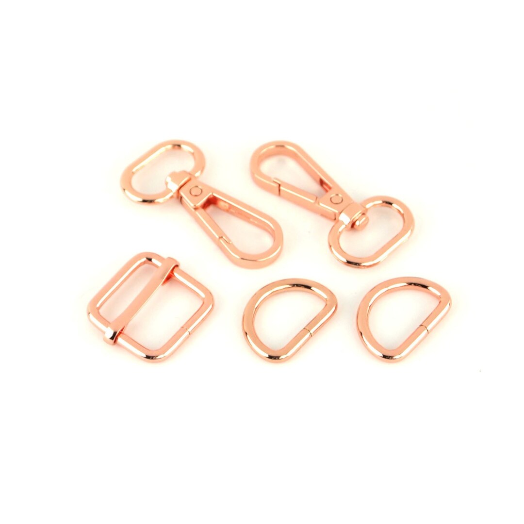 Sally Tomato 1" Basic Hardware Set Rose Gold - Etsy