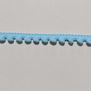 LIGHT BLUE French Pom Pom Trim (3/8" Wide) - Etsy