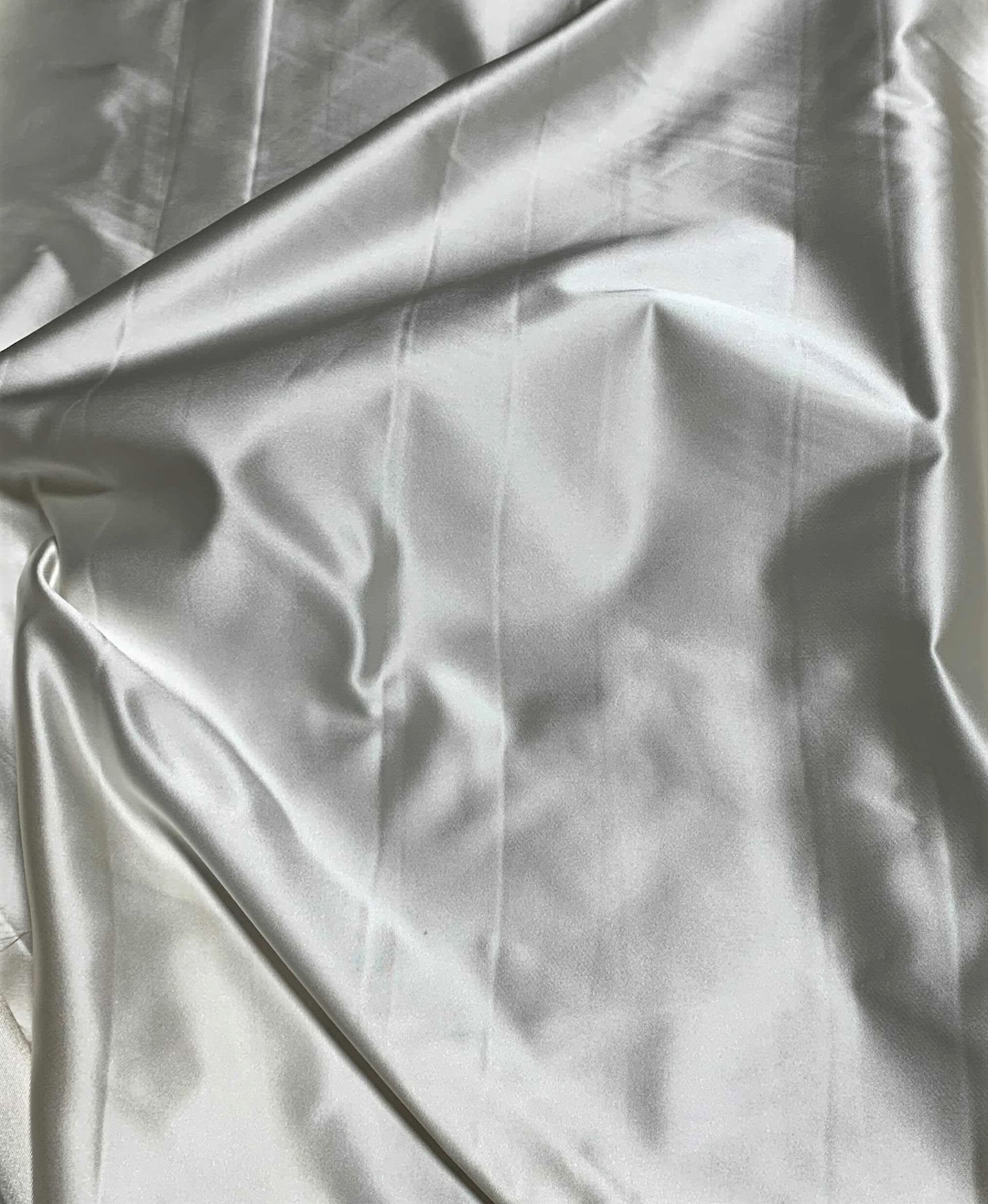 Off White - Duchess SILK Satin Fabric - Etsy