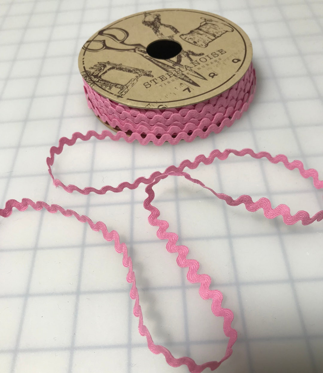 Baby Pink Ric Rac Trim Made in France 3/8" Wide X 3 Yards - Etsy