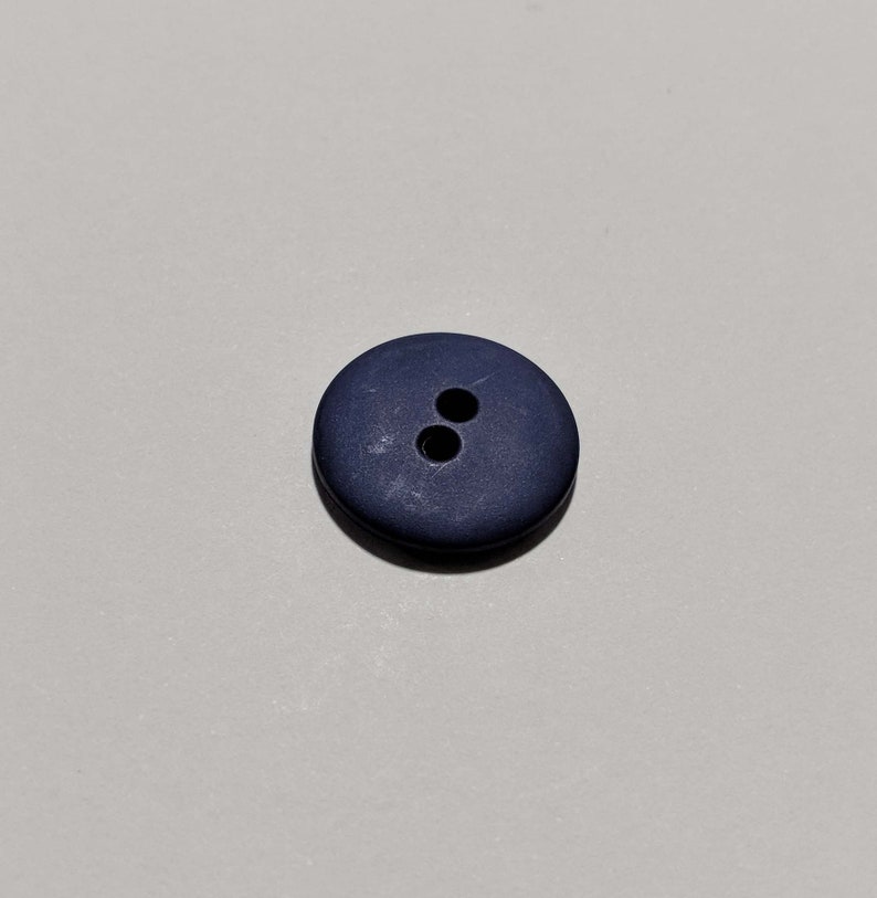 Dusty Blue Round 2 Hole Plastic Button 20mm / 3/4 Inch - Etsy