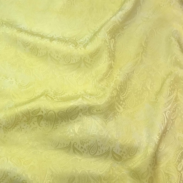 Pastel Yellow Fabric - Etsy