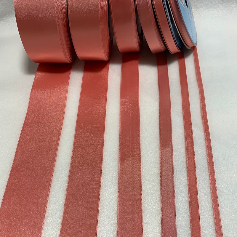 Coral Ribbon - Etsy