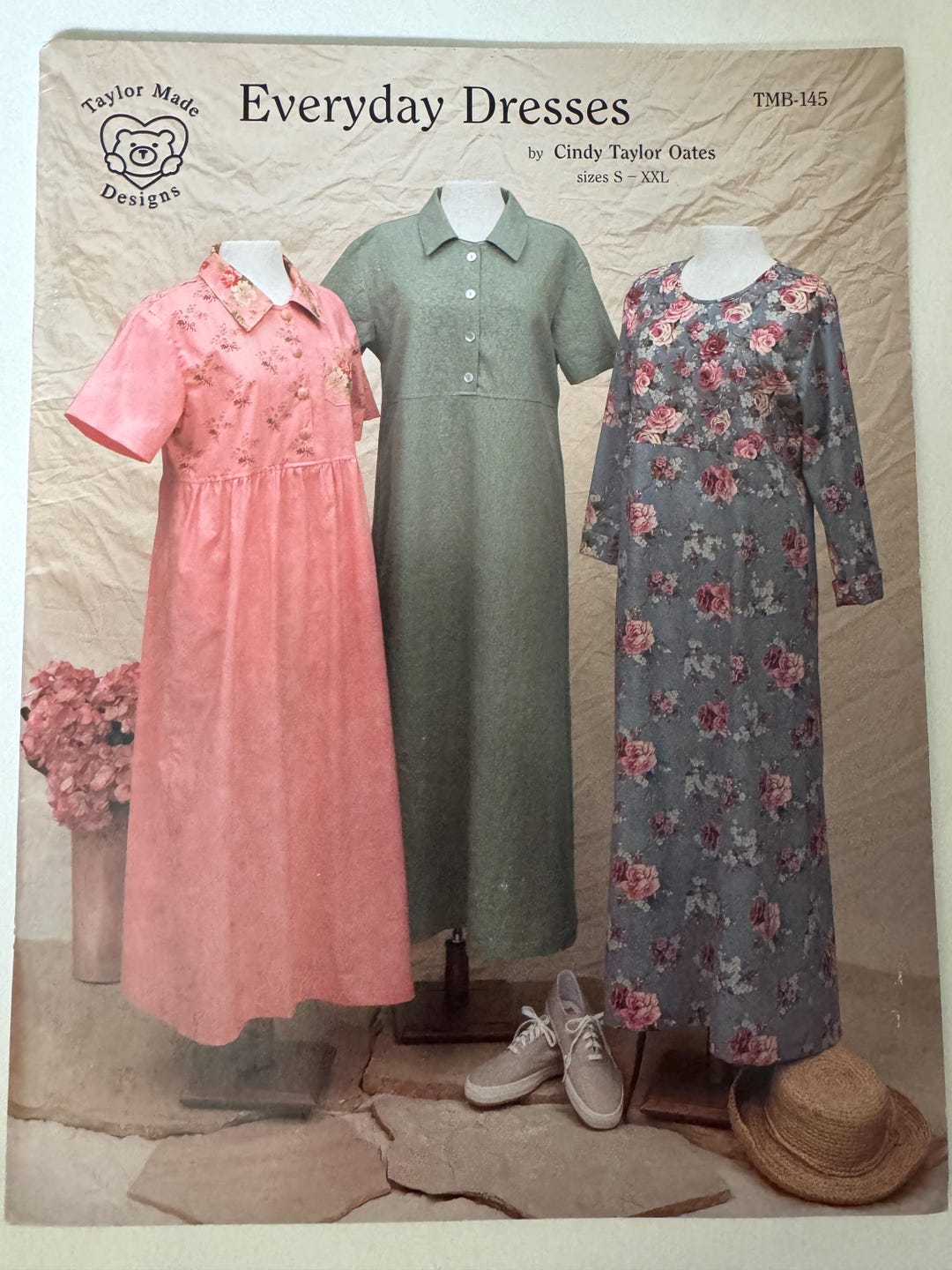 Vintage 2000 Taylor Made Designs Everyday Dresses Pattern TMB-145 UNCUT ...