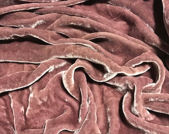 Dark Purple Sample Set Hand Dyed Silk Velvet Fabric 1/4 - Etsy