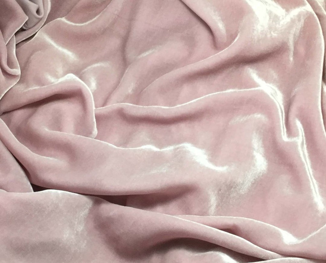 LILAC Silk Velvet Fabric - Etsy