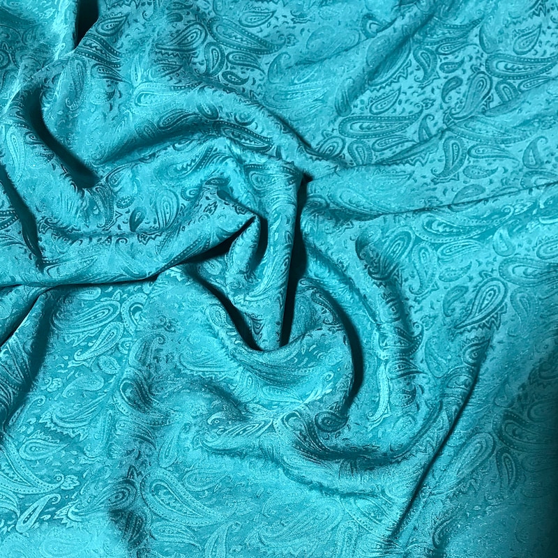 Teal Blue Fabric - Etsy