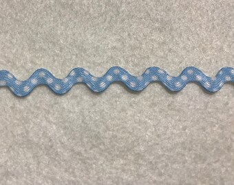 Blue Rick Rack Trim - Etsy