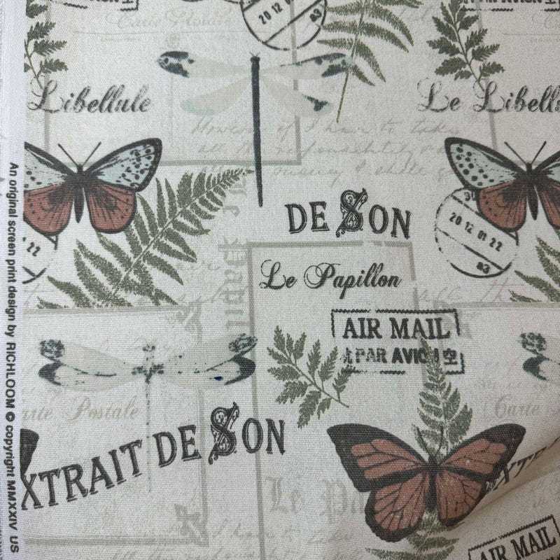 Papillon Fabric - Etsy