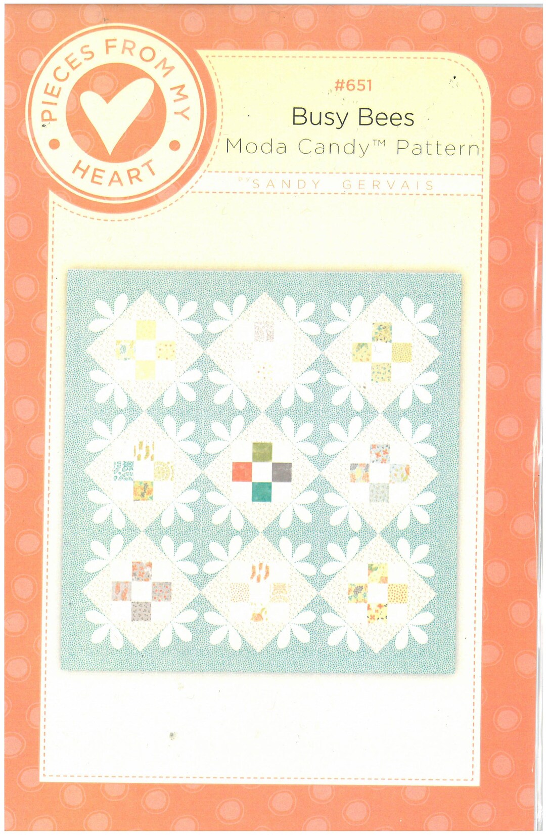 Busy Bees Quilt Pattern - Pieces From My Heart - Etsy