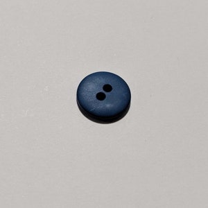 Blue Teal Round 2 Hole Plastic Button - 15mm / 5/8 Inch - Dill Buttons ...