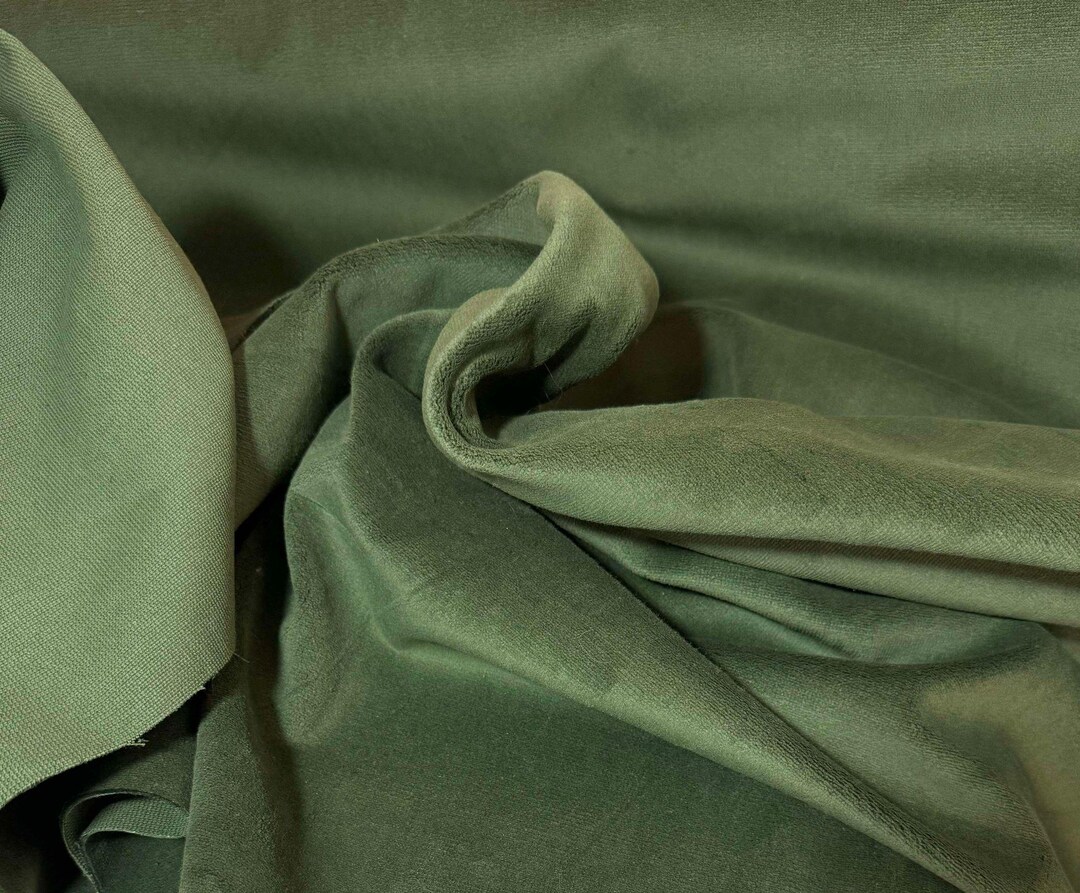 Forest Hunter Green - Upholstery Weight Velvet Fabric - Etsy