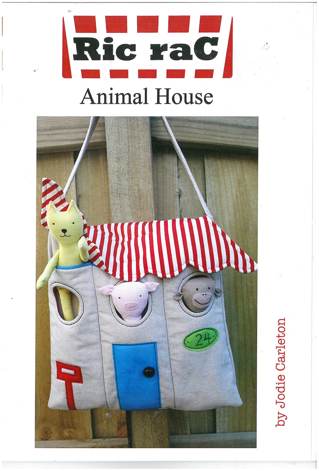 Animal House Sewing Pattern - Ric Rac by Jodie Carleton - Etsy