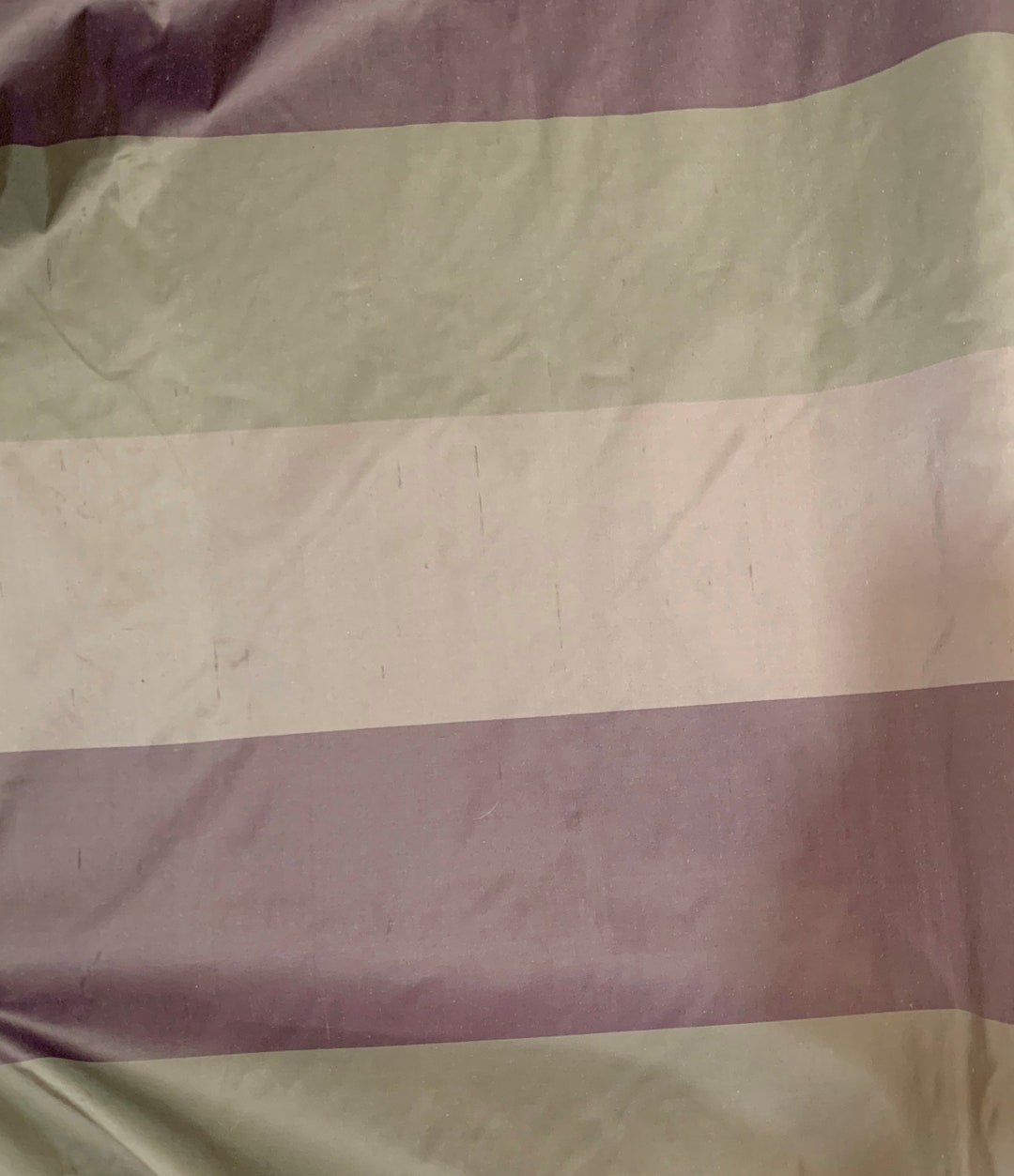 Purple Tri Color Stripe - Silk Dupioni Fabric - Etsy
