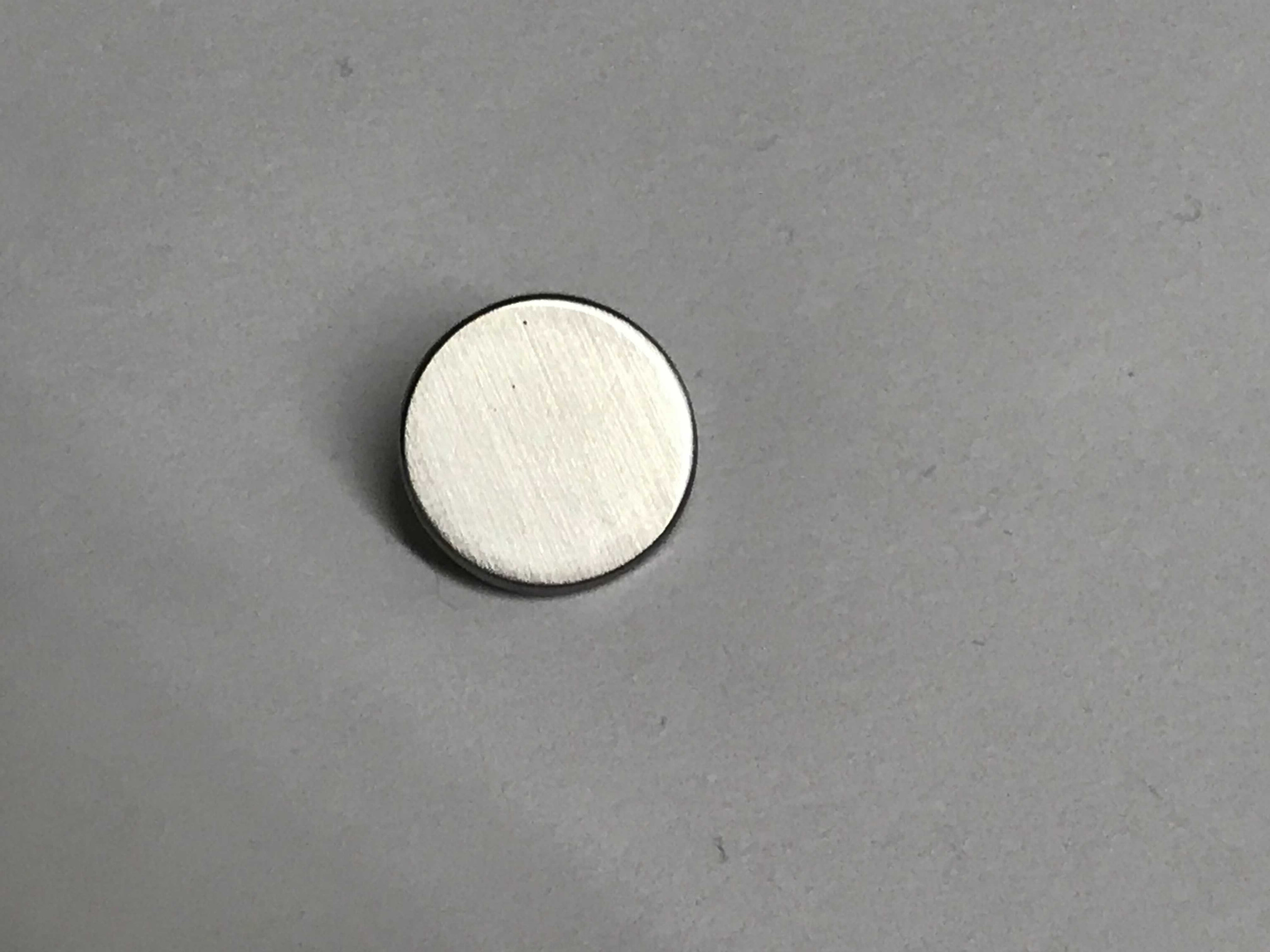 Silver Round Flat Metal Button 3 Sizes to Choose From | Etsy