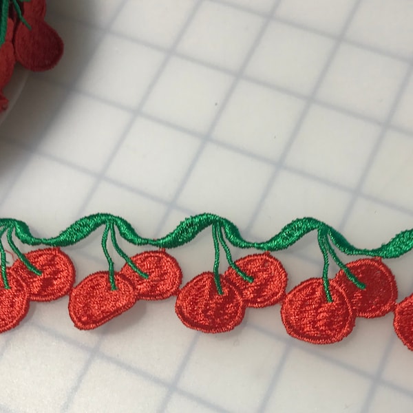 Cherry Applique - Etsy