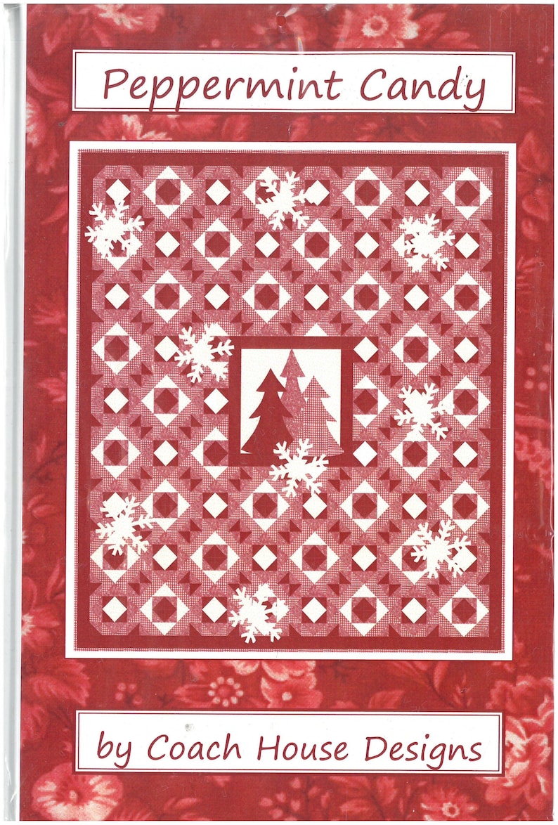 Peppermint Candy Quilt Pattern coach House Designs - Etsy