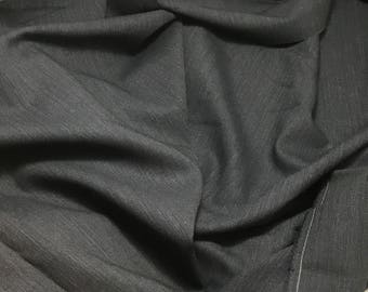 Real Wool (cavalry Twill) Suiting Fabric Navy Blue Color Wool Washable ...