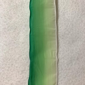 Ombre Green & White Vintage French Wired Taffeta Ribbon 1-5/8" Wide - Etsy