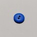 Royal Blue Round 2 Hole Plastic Button - 15mm / 5/8 Inch - Dill Buttons ...