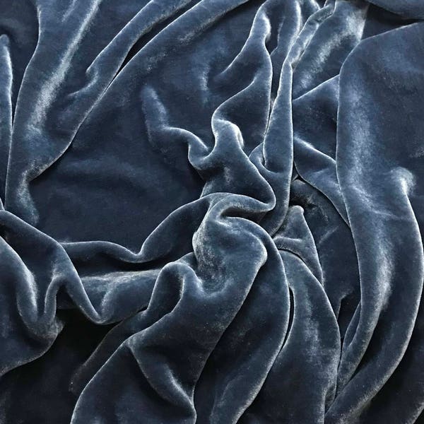Blue Gray Fabric - Etsy