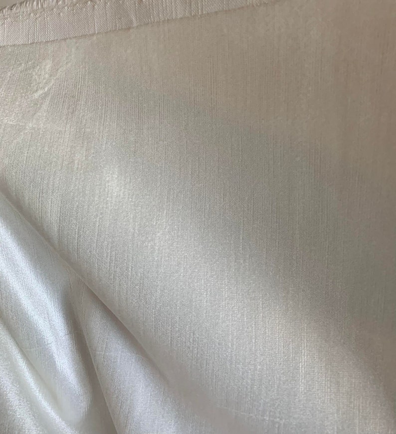 White Shantung Textured - Upholstery Weight Velvet Fabric - Etsy