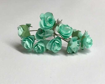 Mint Green Flower | Etsy
