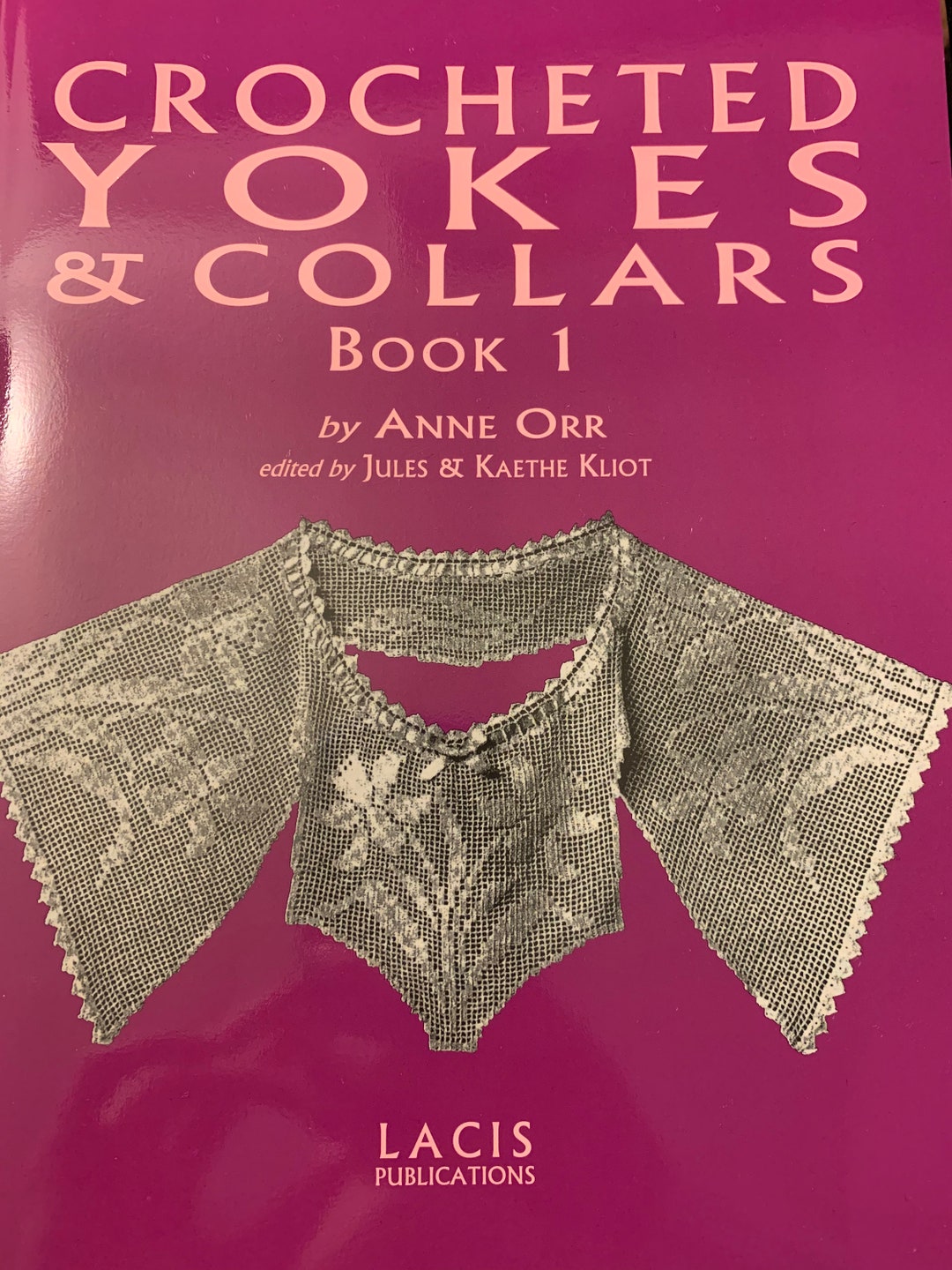 CROCHETED YOKES & COLLARS, Book 1, Anne Orr - Etsy