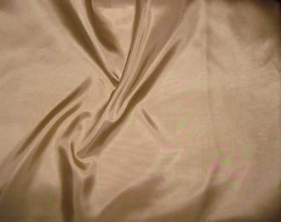 GINGER BROWN China Silk HABOTAI Fabric - Etsy