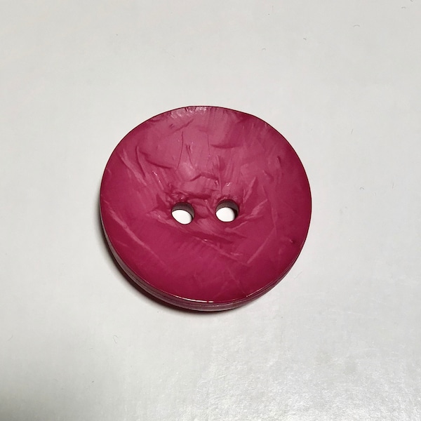 Hot Pink Button - Etsy