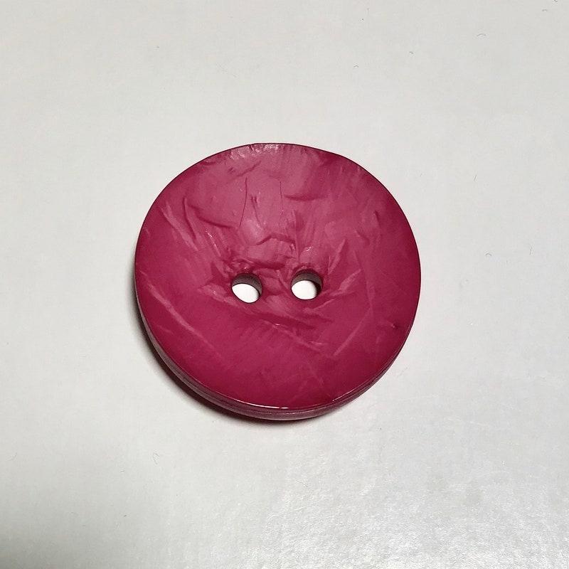 Hot Pink Button - Etsy