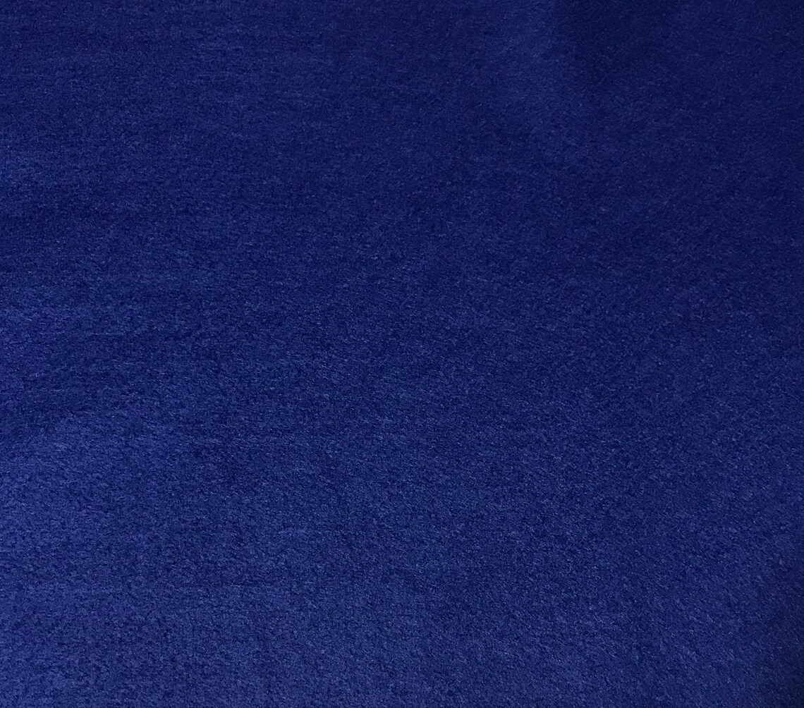 Royal Blue Wool /rayon Blend Felt Fabric - Etsy