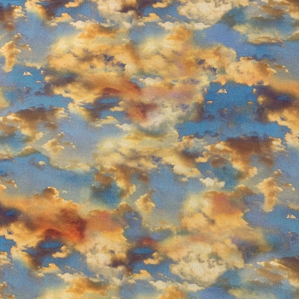 Sunset Fabric - Etsy
