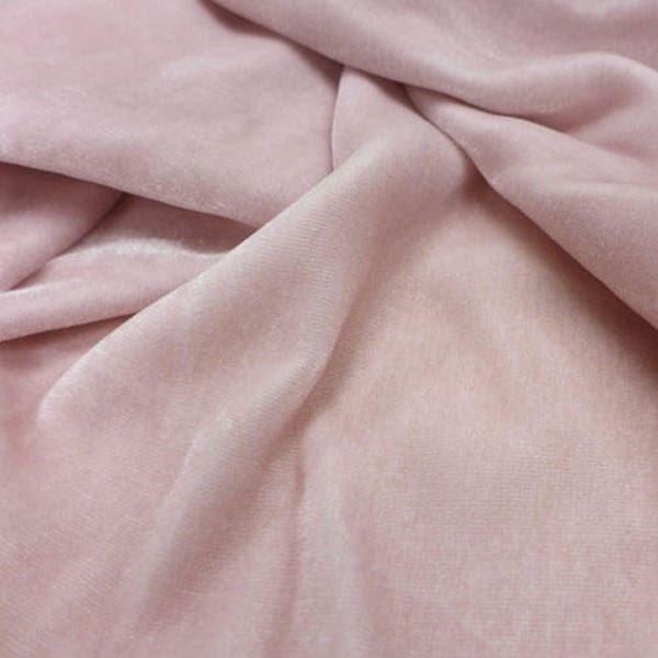 Blush Velvet Fabric - Etsy