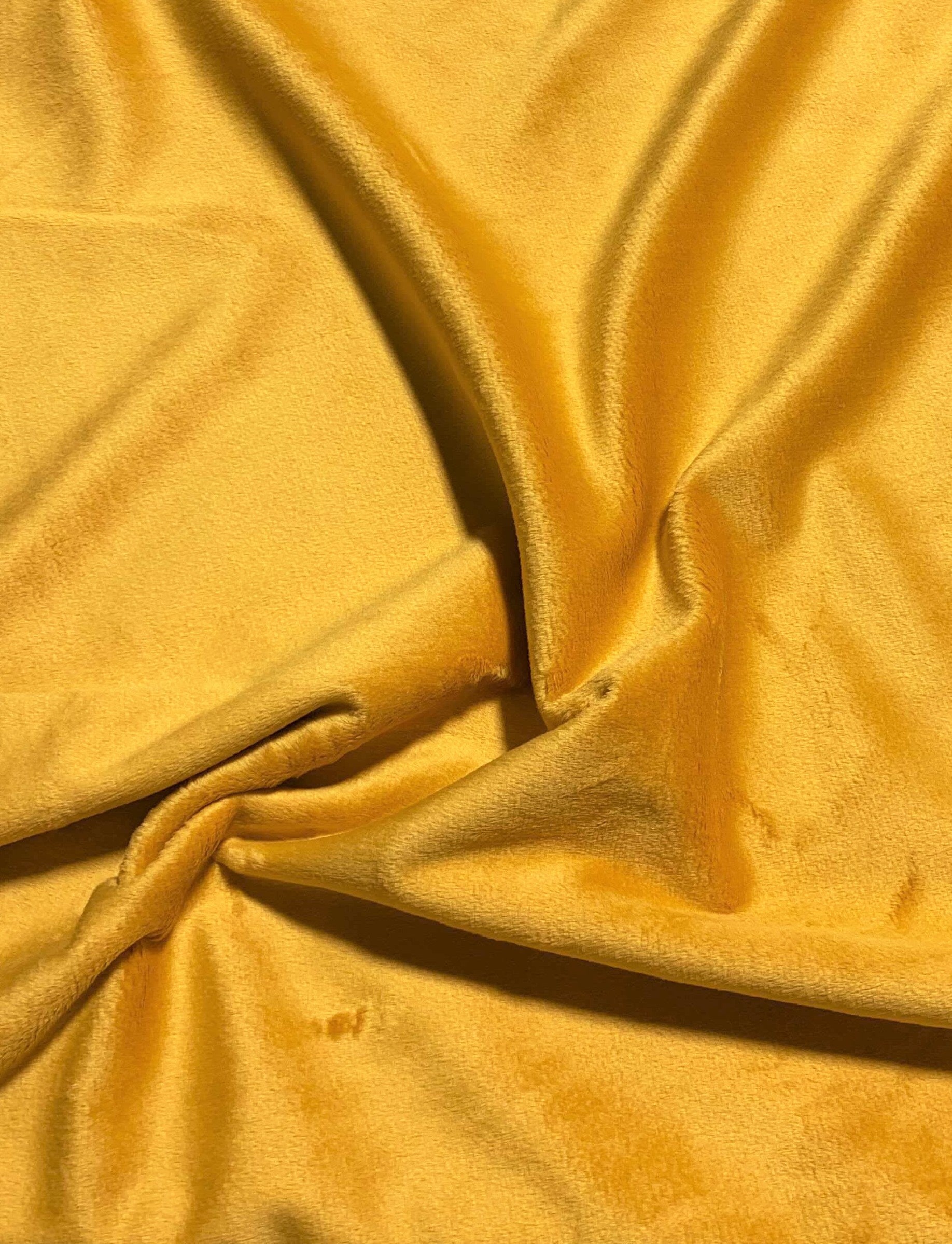 Gold - Shannon Cuddle Minky Fabric - Etsy