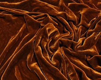 Orange Velvet | Etsy