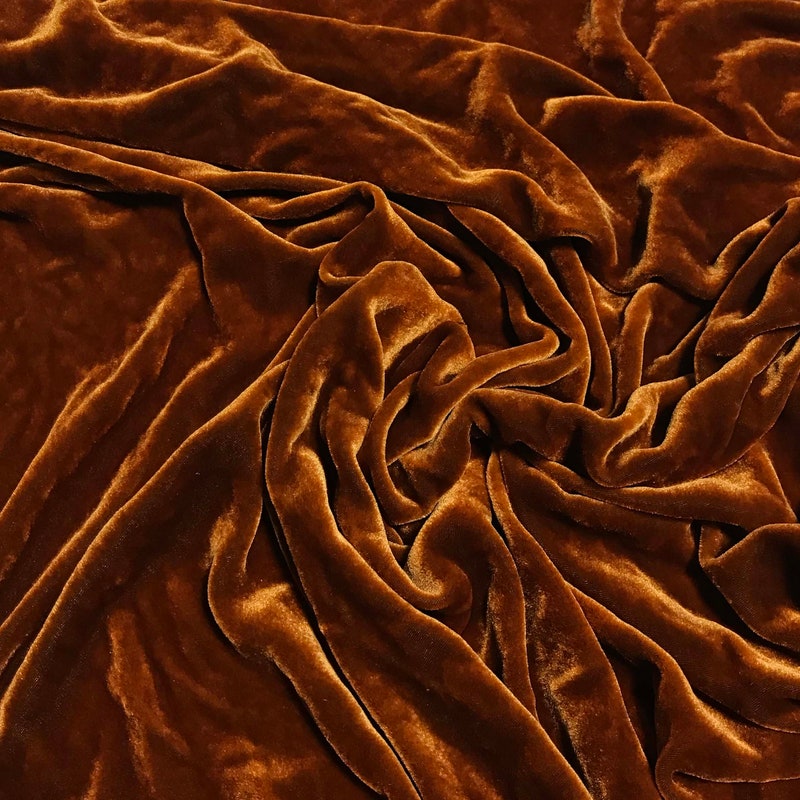 Burnt Velvet Silk Fabric - Etsy