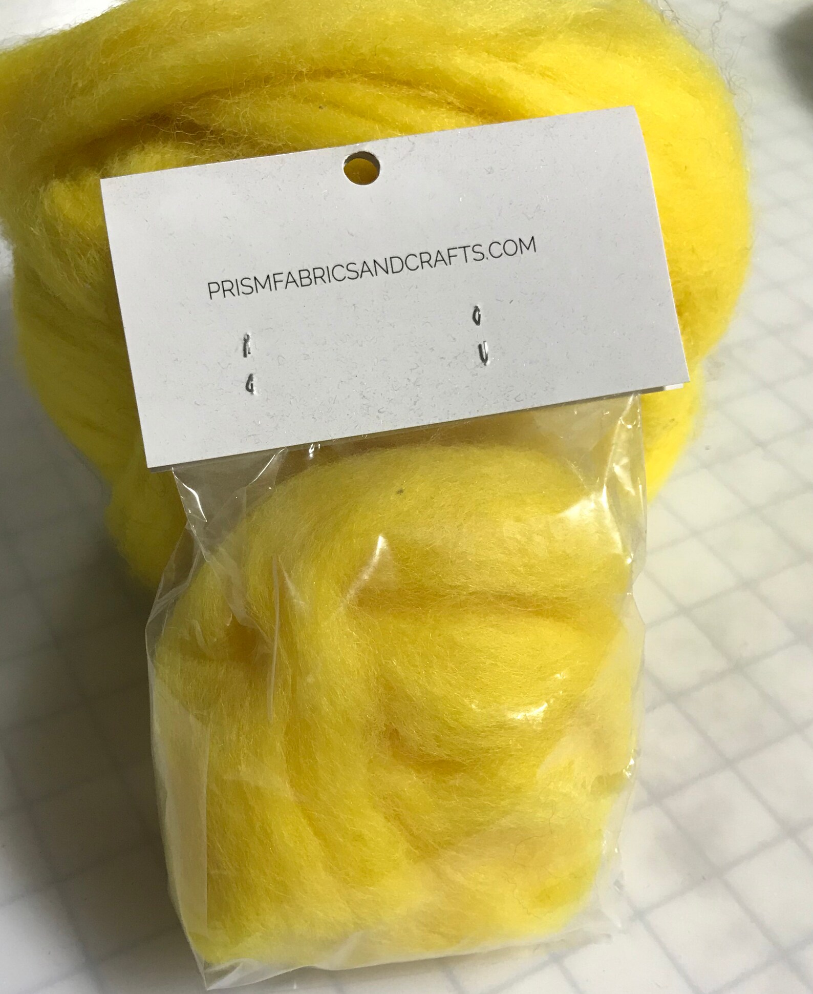 Bright Yellow Finest Romney & Merino Wool Roving .5 Oz - Etsy
