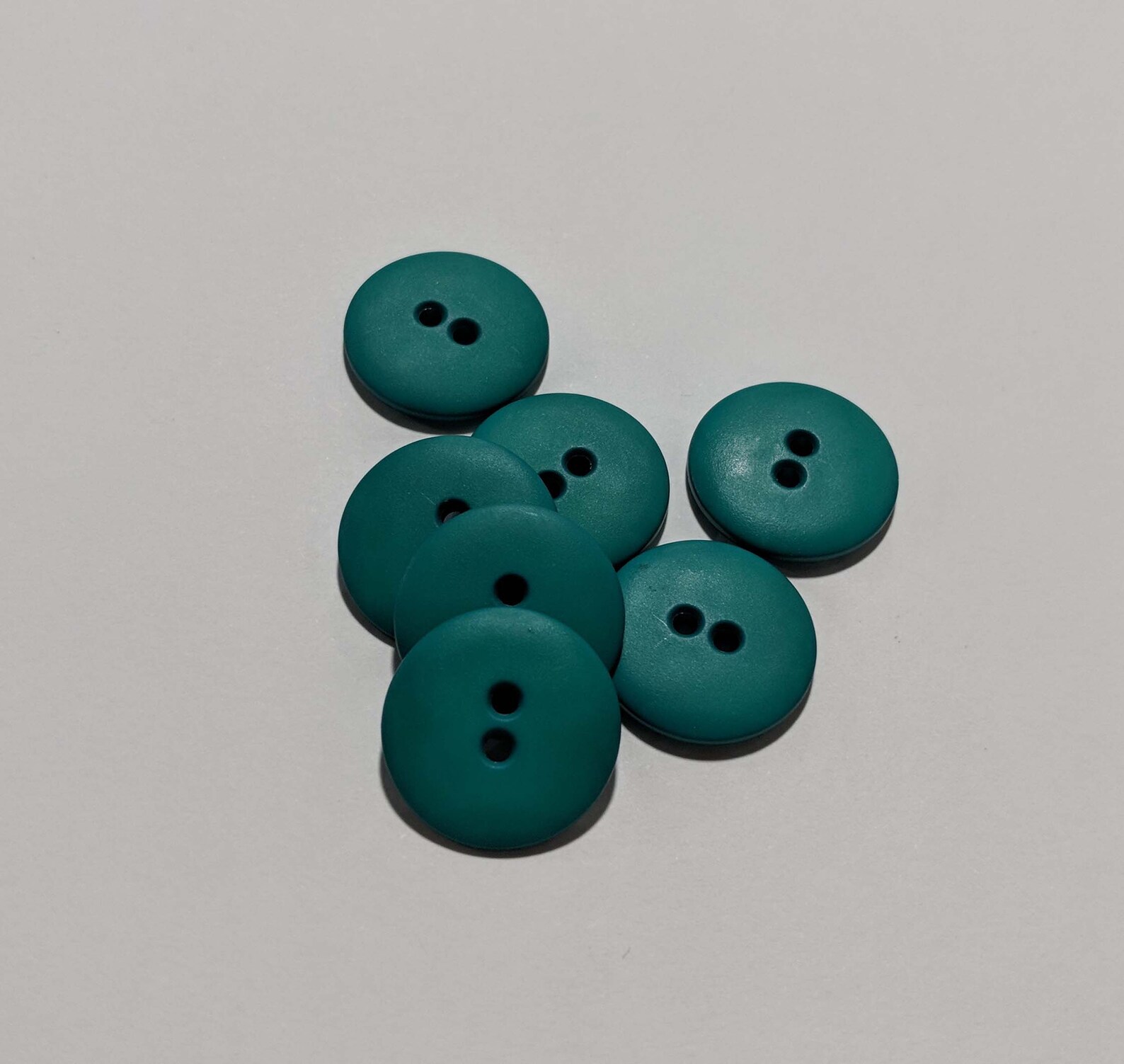 Green Aqua Round 2 Hole Plastic Button 20mm / 3/4 Inch - Etsy