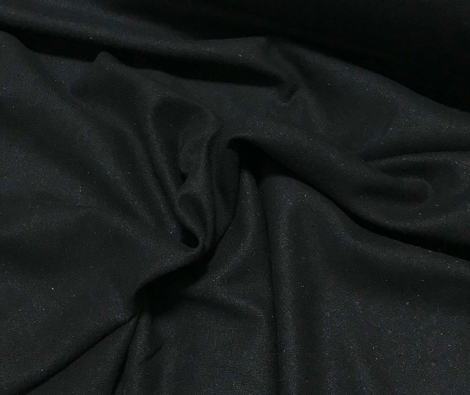 BLACK Raw Silk NOIL Fabric - Etsy