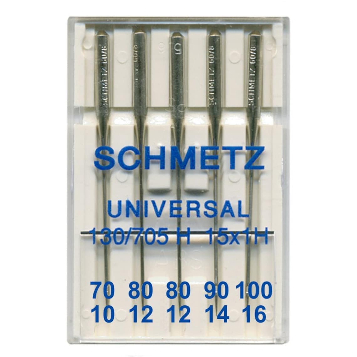 Schmetz Universal Machine Needles: Assorted Sizes 70-100 Pack - Etsy