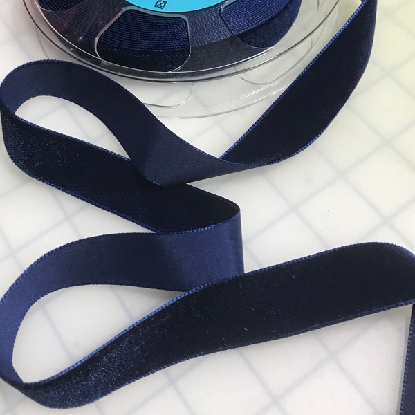 Blue Velvet Ribbon - Etsy