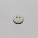 Off White Round 2 Hole Plastic Button - 13mm / 1/2 Inch - Dill Buttons ...