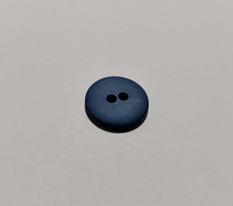 Teal Blue Round 2 Hole Plastic Button 20mm / 3/4 Inch Dill - Etsy
