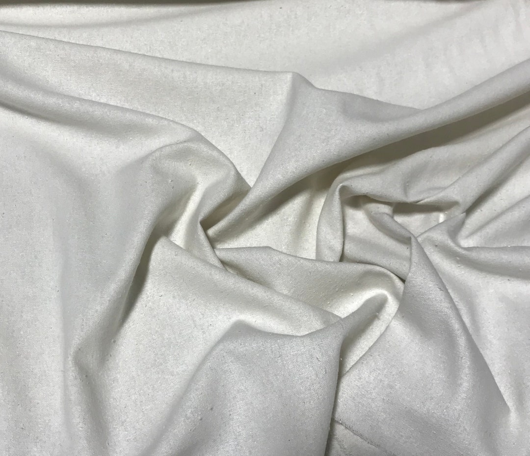 BRIGHT WHITE Raw Silk NOIL Fabric - Etsy
