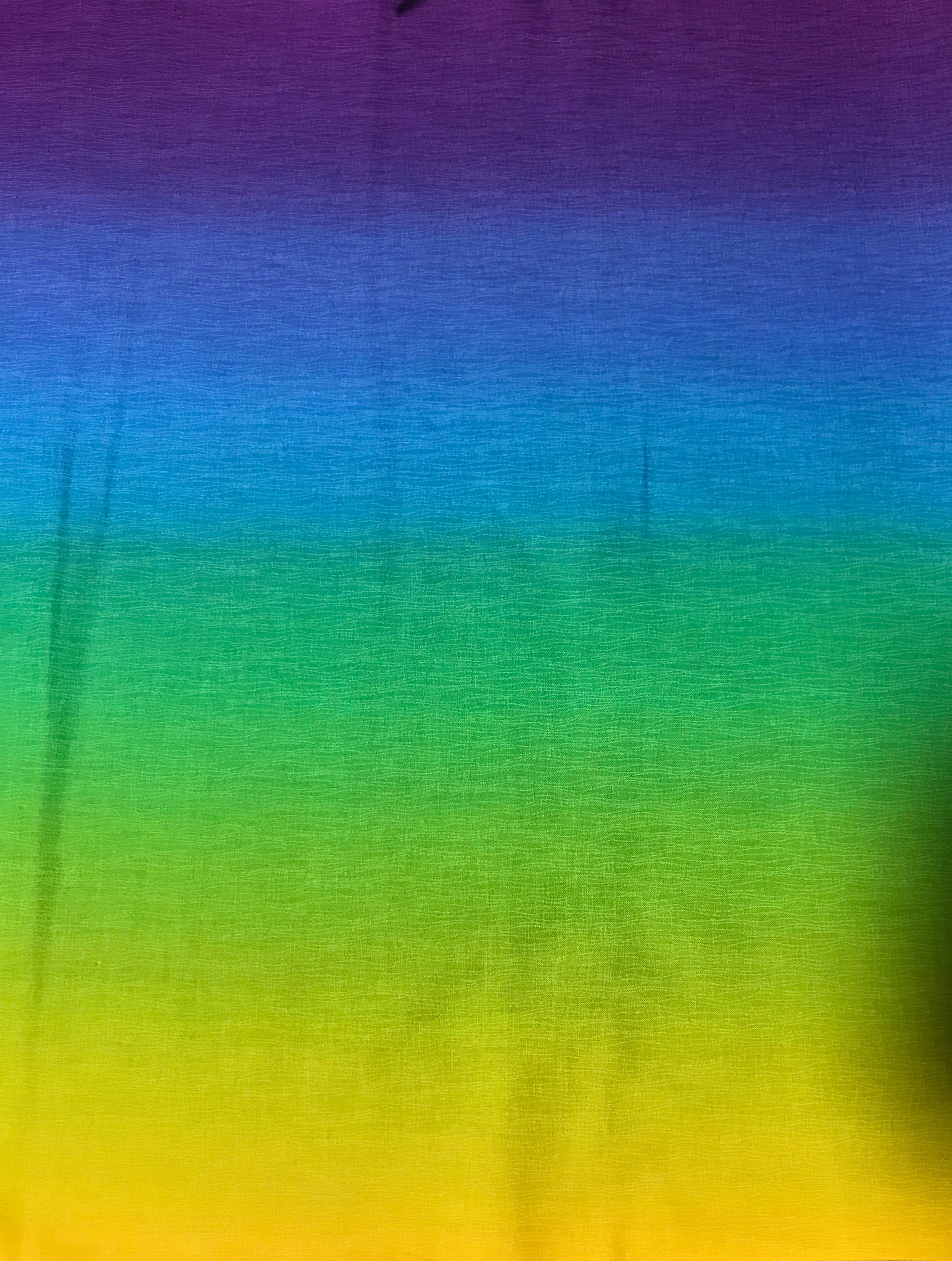 Purple Blue Green Yellow Ombre Elite Gelato Cotton Fabric - Etsy UK