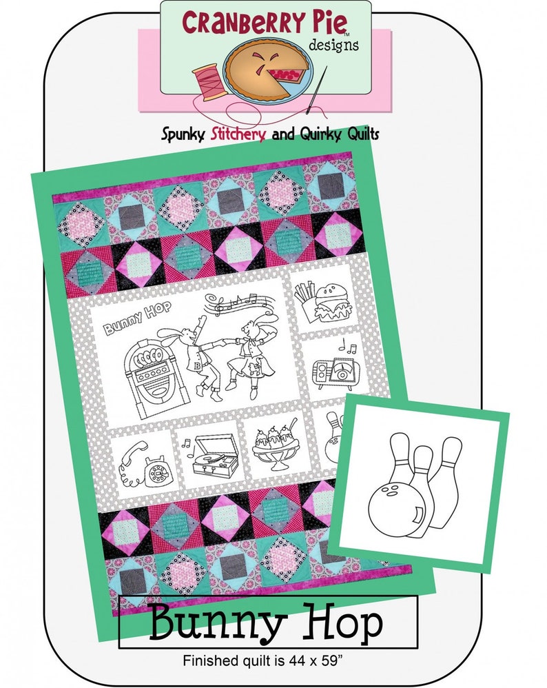 Bunny Hop - Quilt Pattern by Cranberry Pie - Etsy